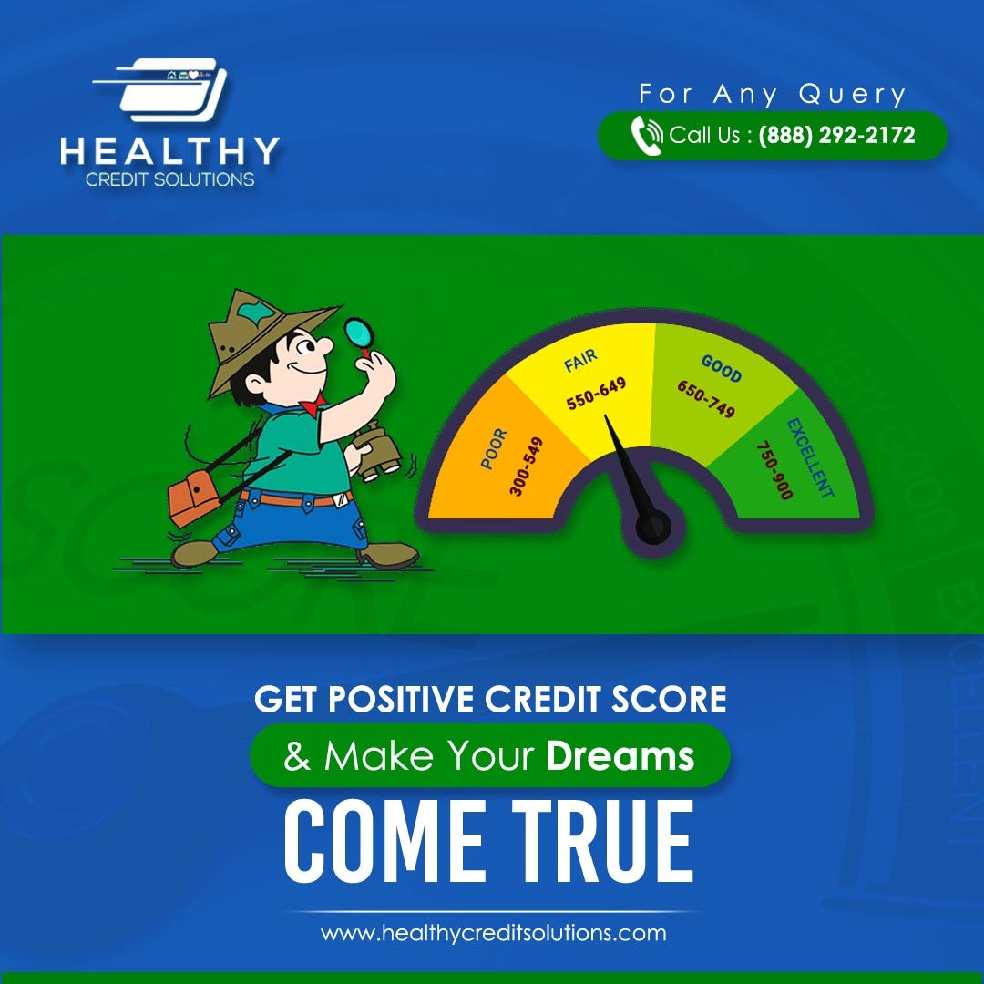 Healthy Credit Solutions- Your answer to creating a perfect credit ...