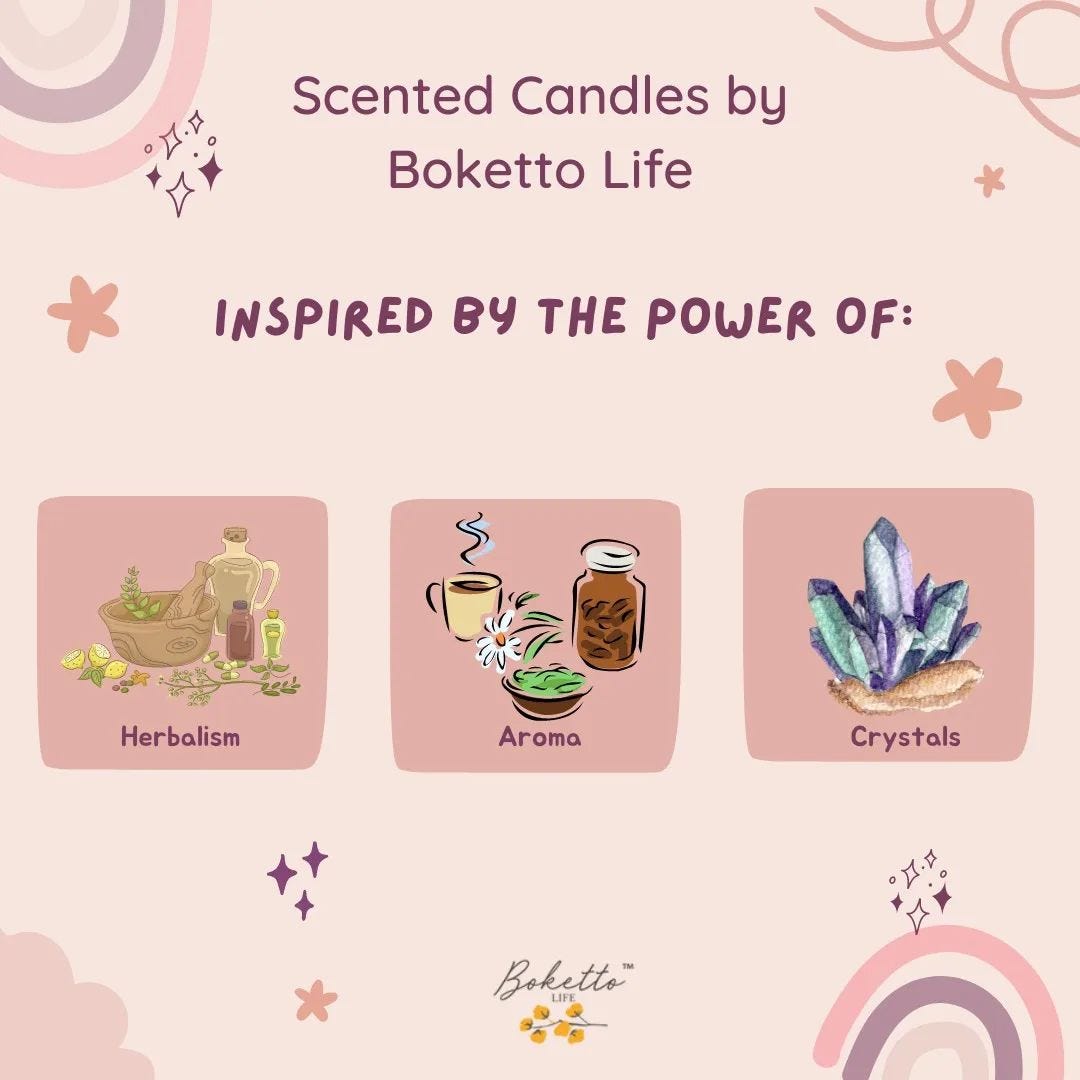 Scented Candles by Boketto Life - Boketto life - Medium
