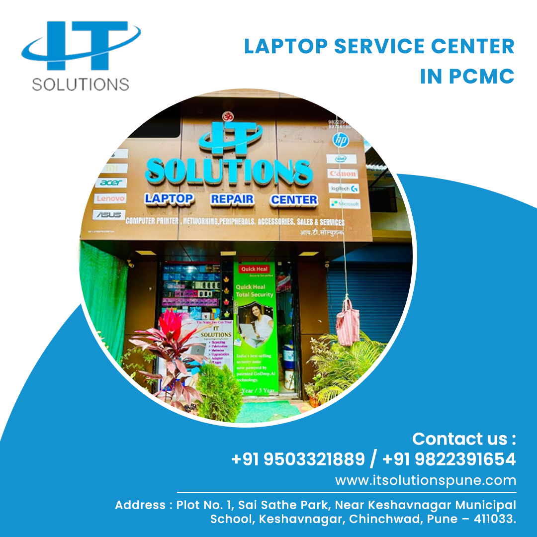 Top Laptop Service Center In PCMC | IT Solutions - IT SOLUTIONS - Medium