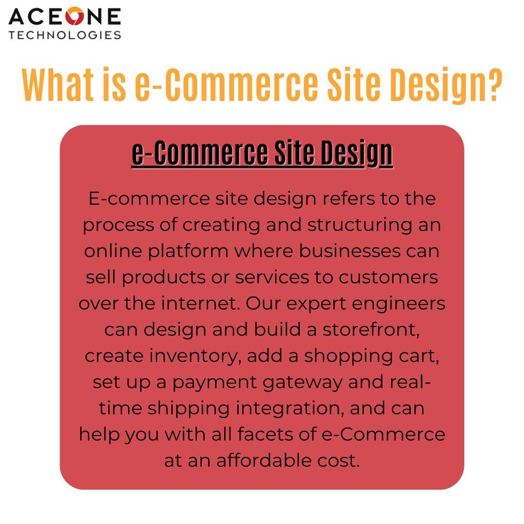 e-Commerce Site Design | Aceone Technologies - AceOne Master - Medium
