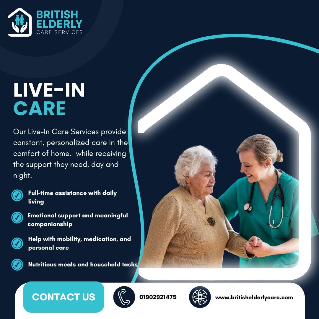 The Benefits of Live-In Care for the Elderly in the UK | by ...