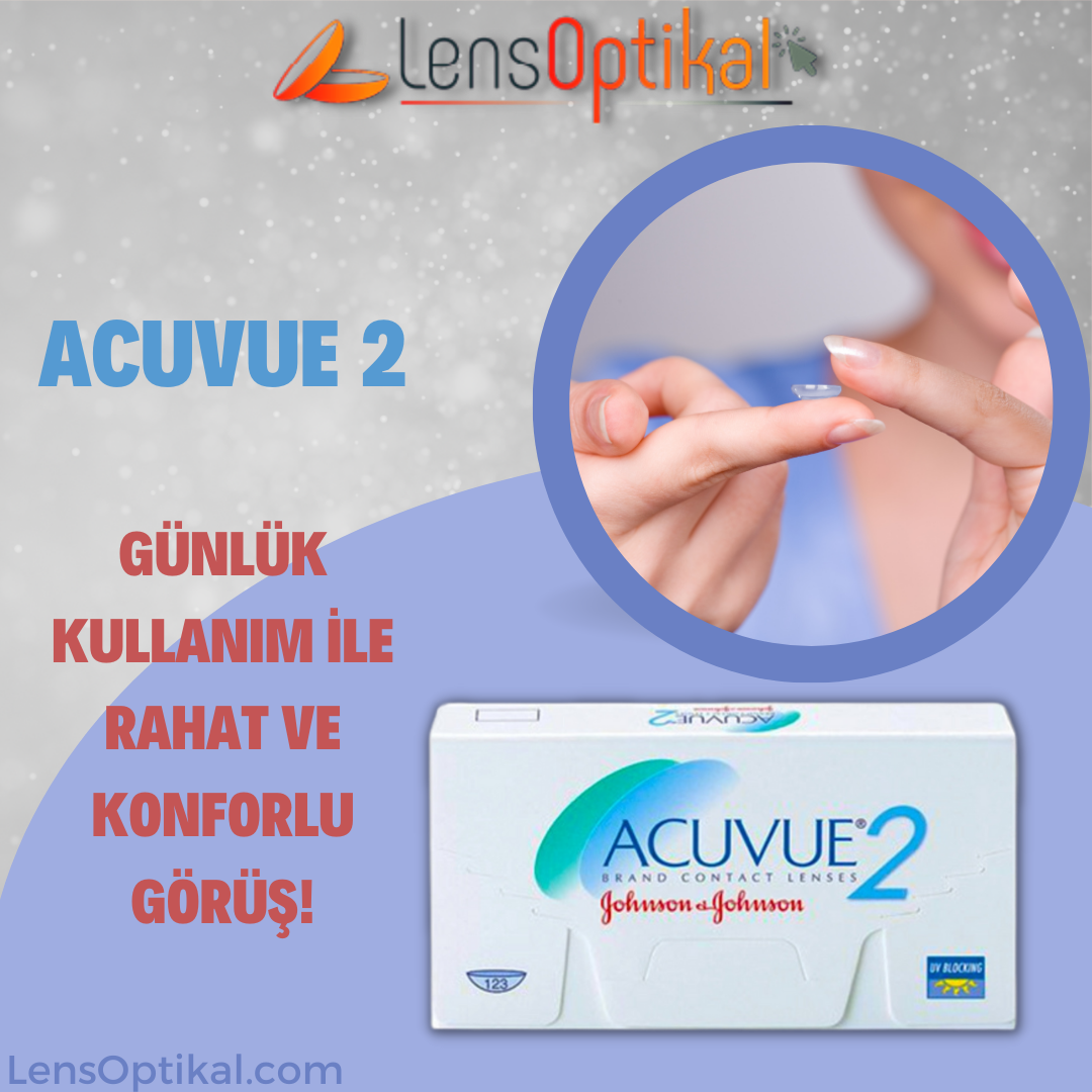 Acuvue 2 - Lens Optikal - Medium