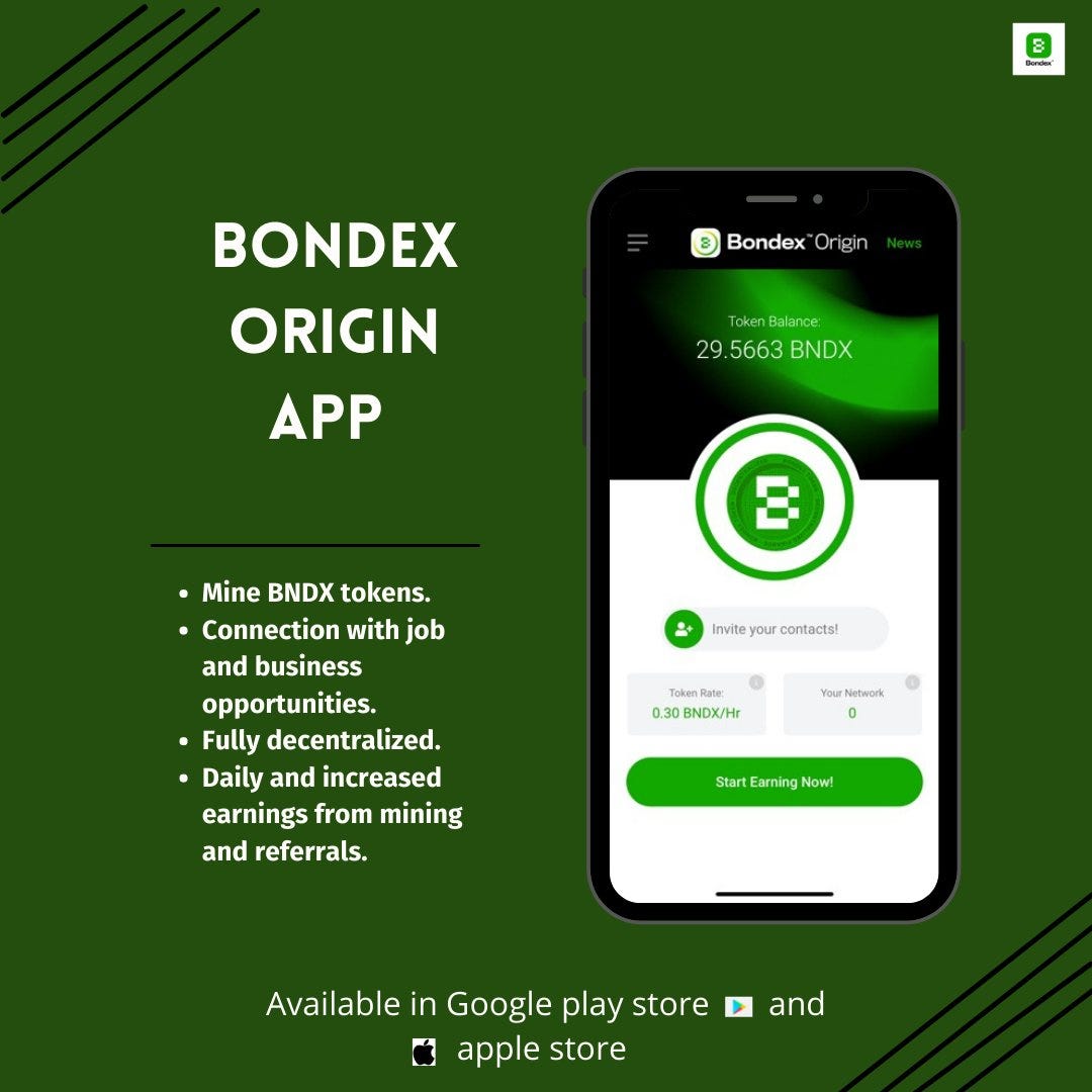 BNDX Token The BNDX token, which is another major part of the Bondex ...