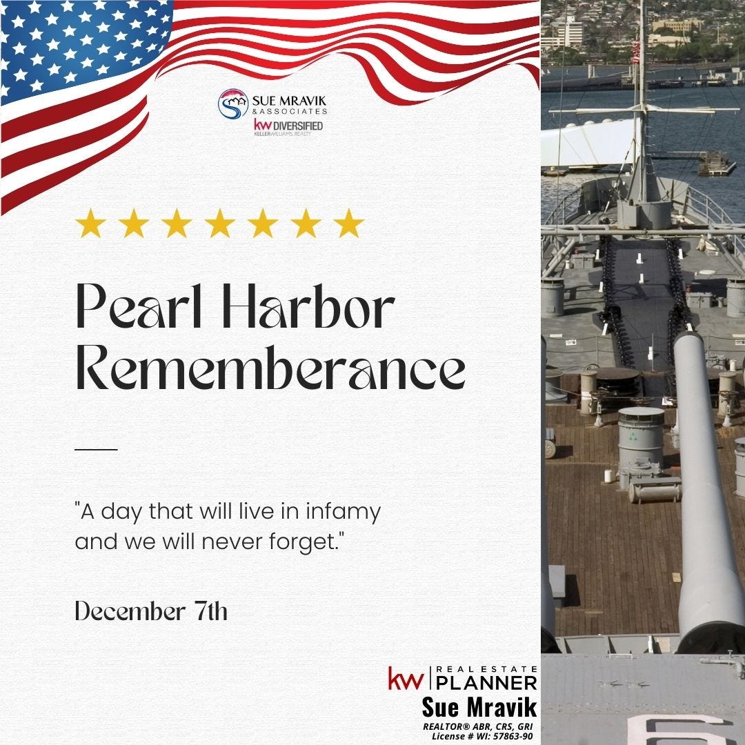 Pearl Harbor Remembrance: A Day of Reflection and Respect - Suemravik ...