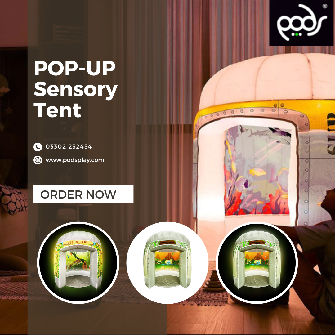 POP-UP Sensory Tents - Pods Play - Medium