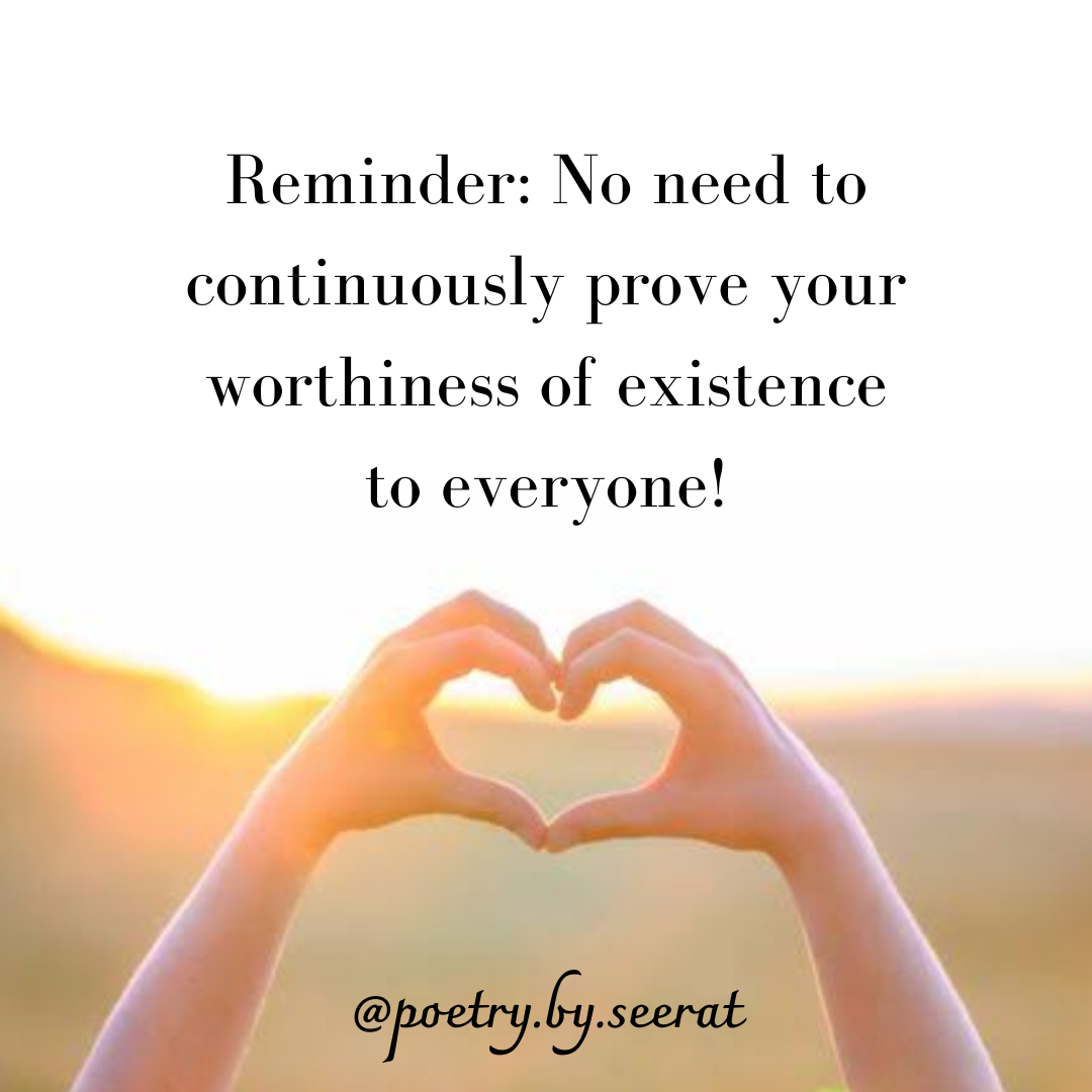 You are worthy!. From doubt to worthiness, discovering… | by Seerat ...