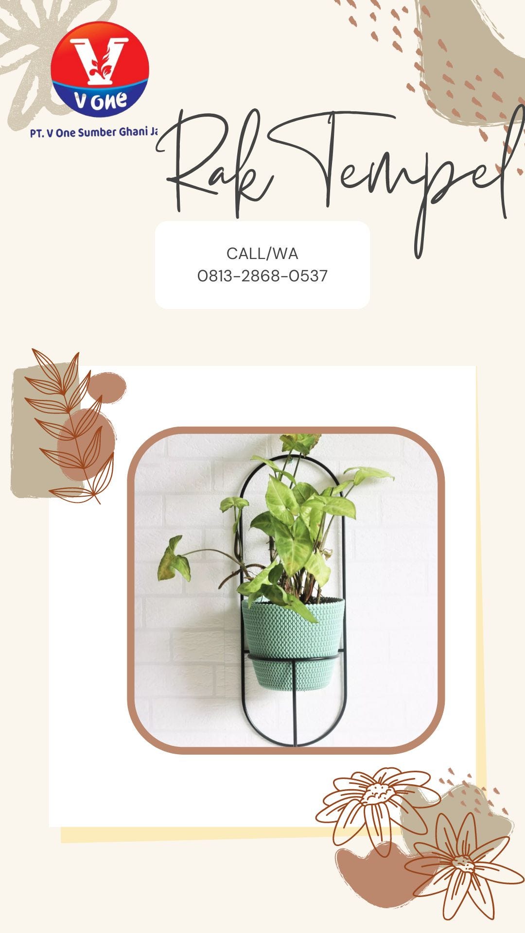 Rak Tempel susun besi PT Vone sumber ghani jaya - Raktempel - Medium