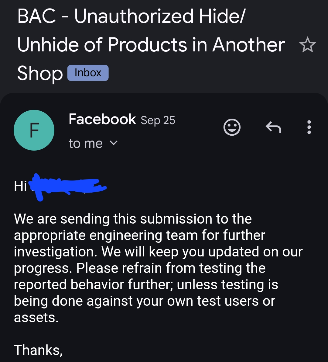 Meta Bug Bounty — BAC Unauthorized hide/unhide a product in another ...