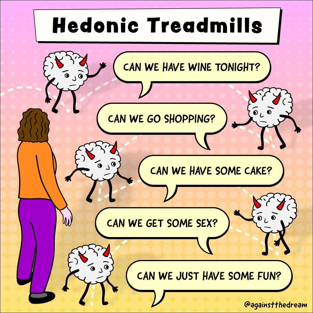 Hedonic Treadmills - Alison Gee - Medium
