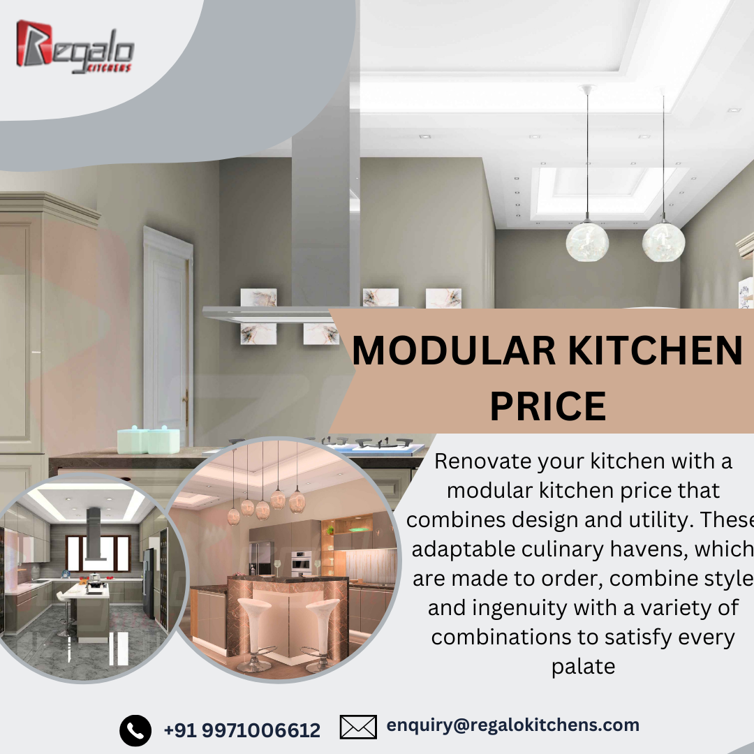 Modular Kitchen Price - Regalo kitchens - Medium