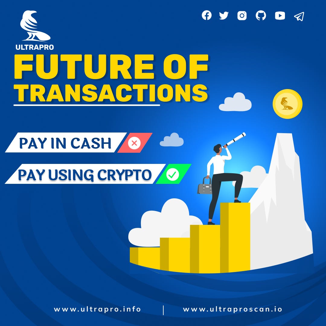 UltraPro-Your one-way cryptocurrency transaction solution! | by ...