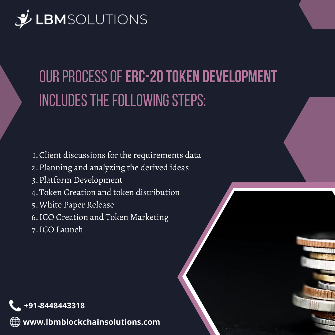 Our Process Of ERC-20 Token Development Includes The Following Steps: LBM Blockchain Solutions ...