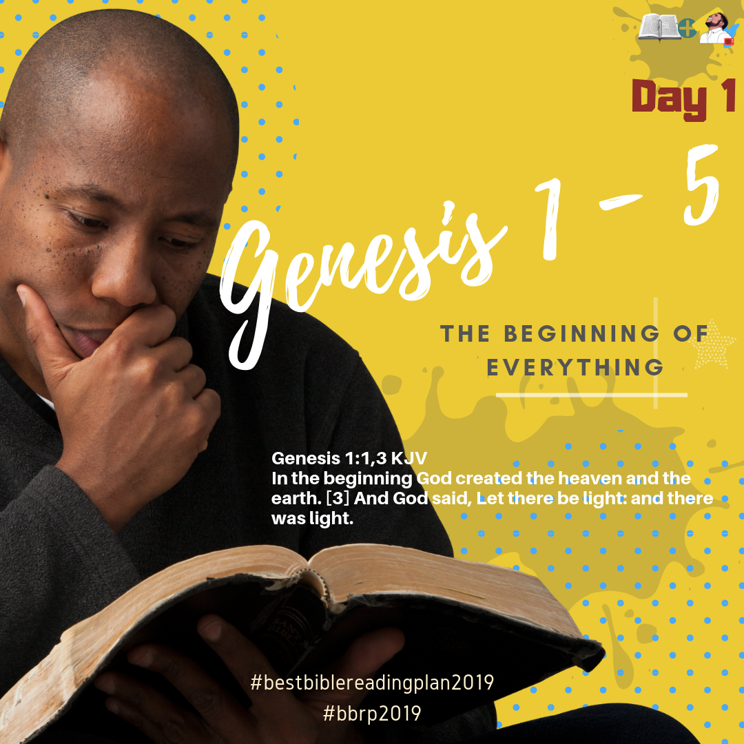 The Beginning of Everything | Genesis 1–5 | Day 1 of 238 | by ...
