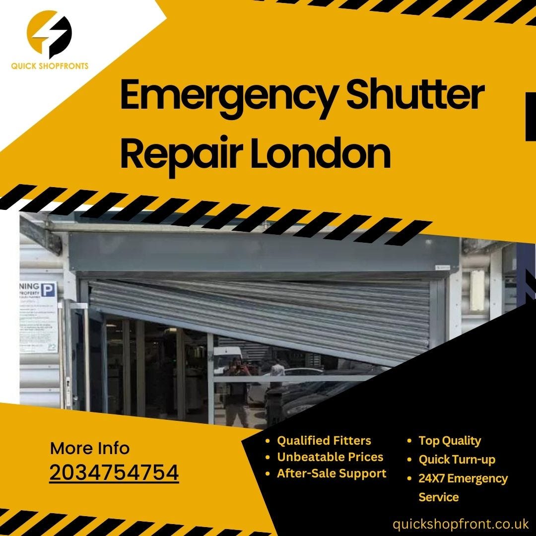 Quick Shopfront: Emergency Shutter Repair London | by Quickshopfronts ...
