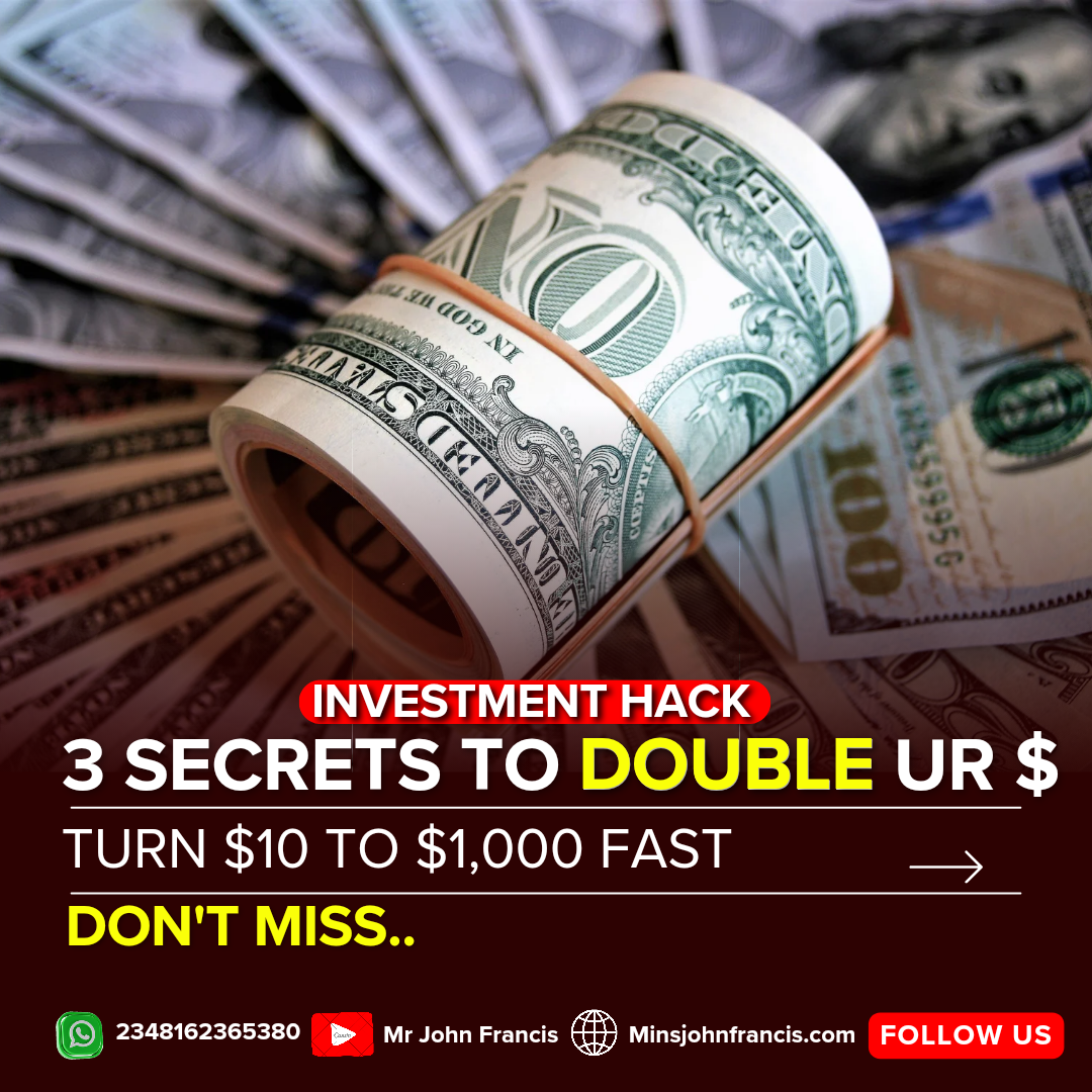 3 Secrets To Turn $10 to $1,000 Instantly - John francis - Medium
