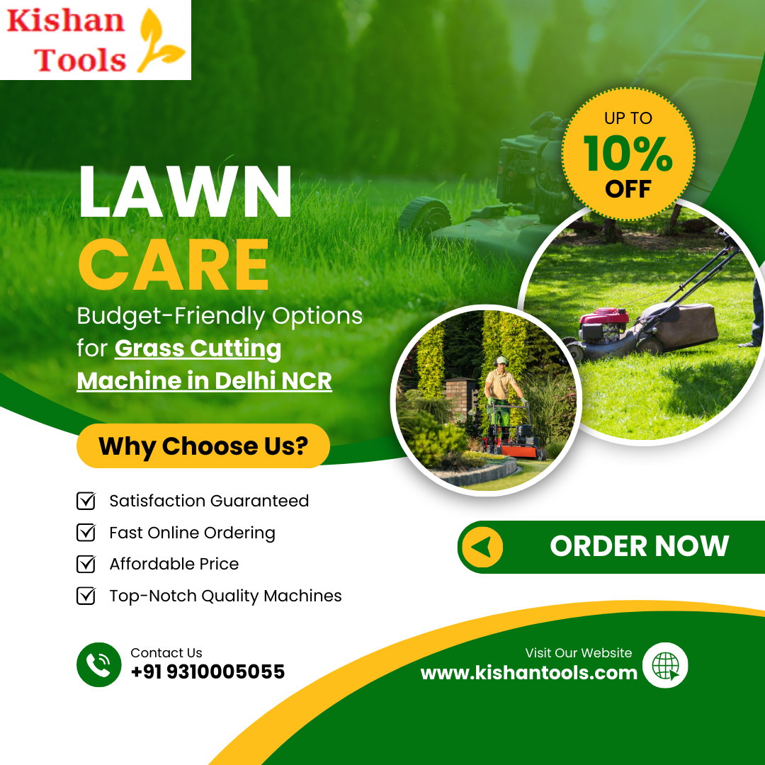 Budget-Friendly Options for Grass Cutting Machine in Delhi NCR - Kisan ...