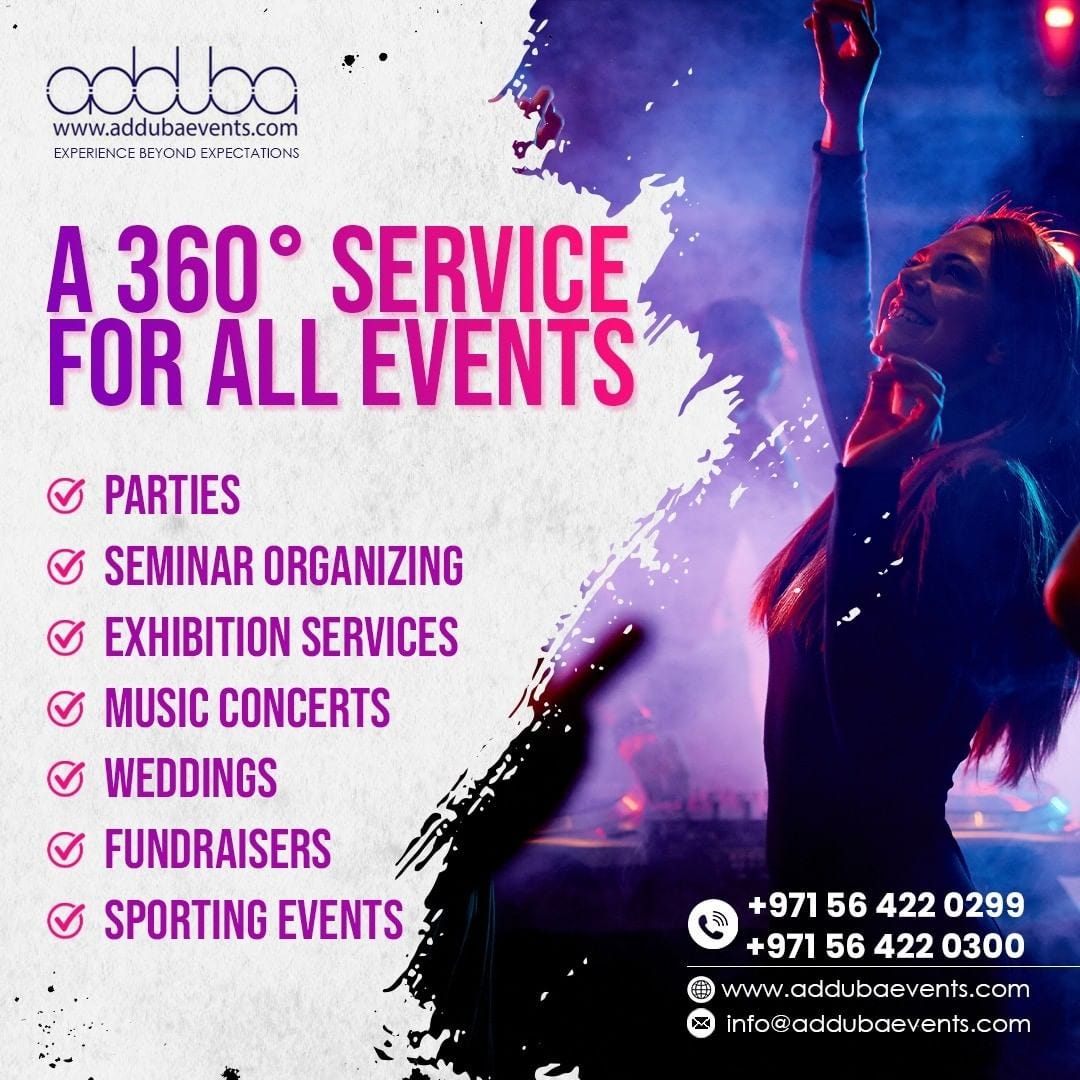 Best Special Events Organizers Companies in Dubai:Adduba Events | by ...