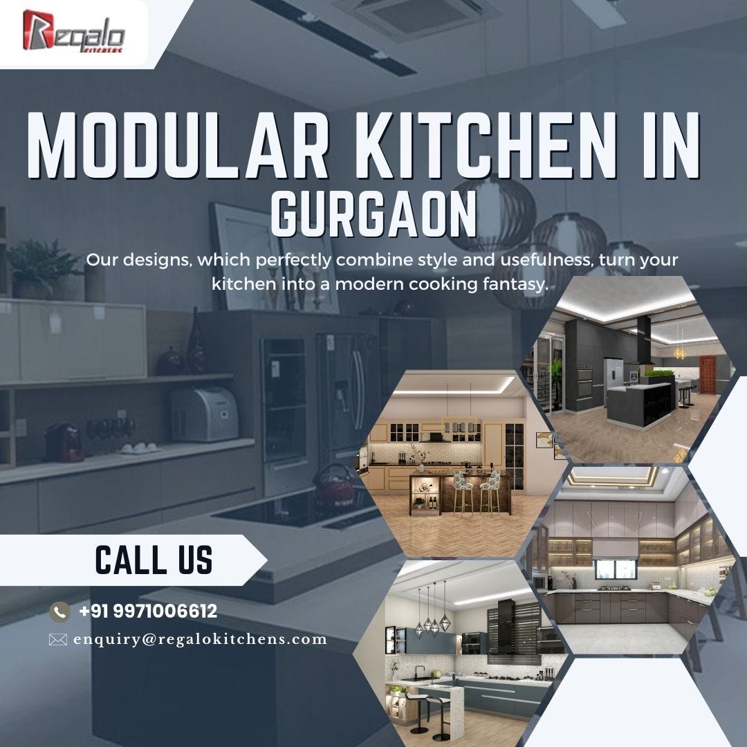 Modular Kitchen In Gurgaon - Regalo Kitchens - Medium