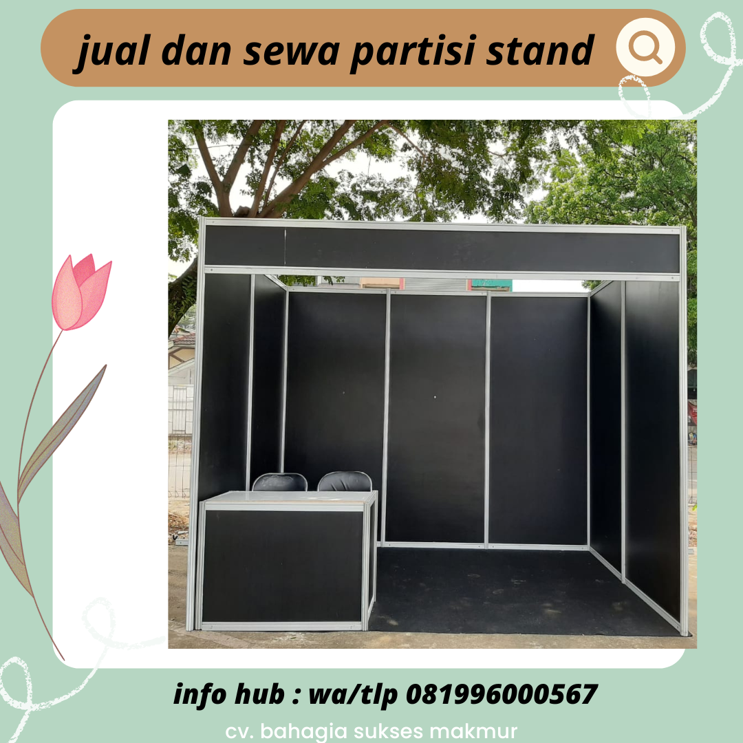 jual sewa partisi pameran - partisi pameran tangerang - Medium