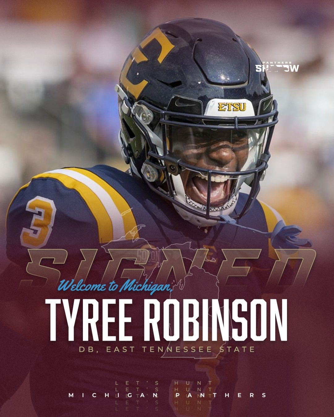 Tyree Robinson Overcomes Suppression to Sign With the Michigan Panthers ...