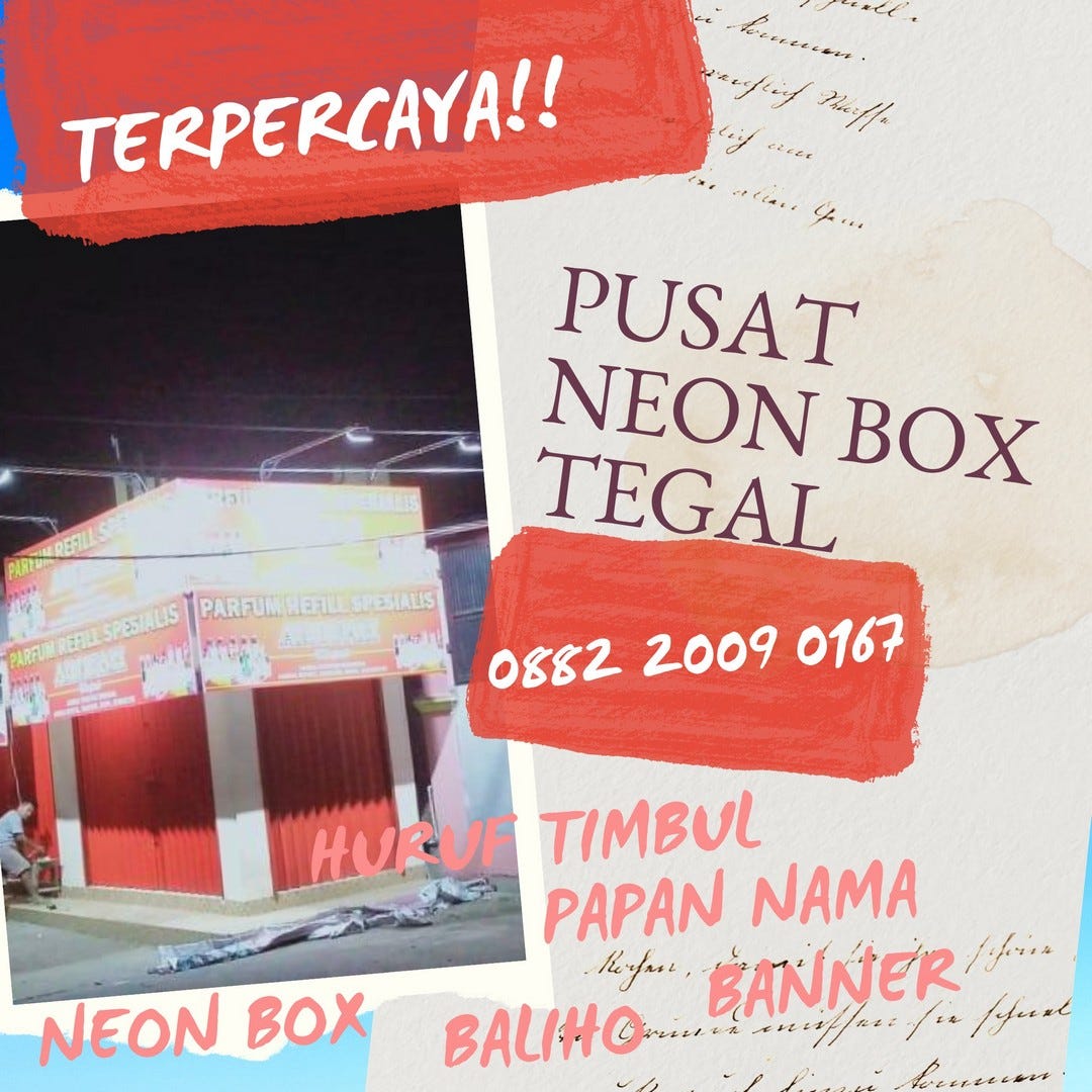 PROMO!! NEON BOX MURAH, HURUF TIMBUL, BALIHO WA 0882 2009 O167 - risma ...