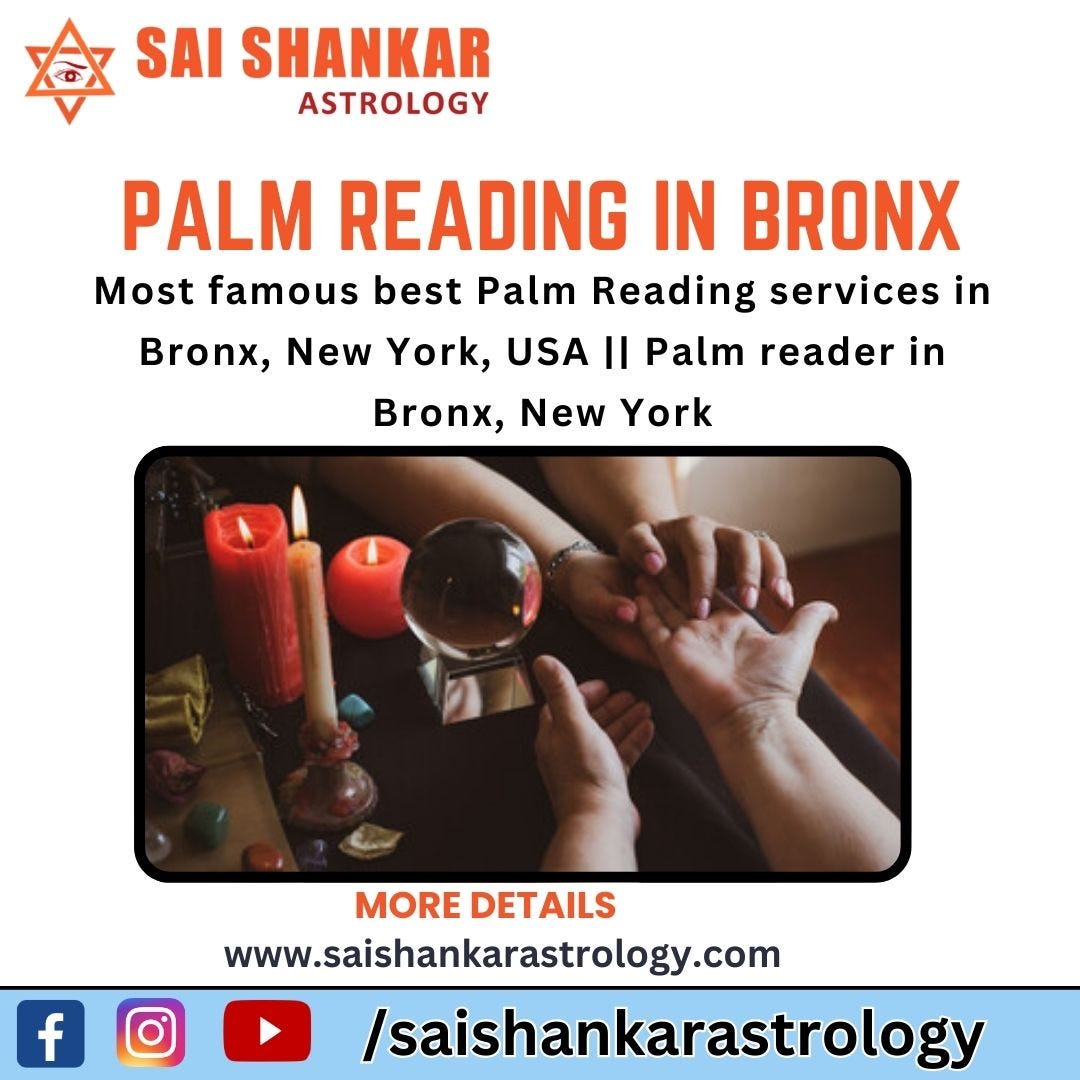 Palm Reading in Bronx - saishankar astrology - Medium