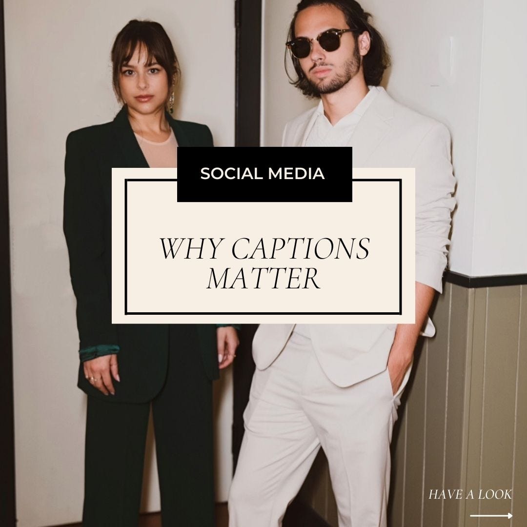 The Anatomy of a Good Caption. Have you ever wondered what goes into a ...