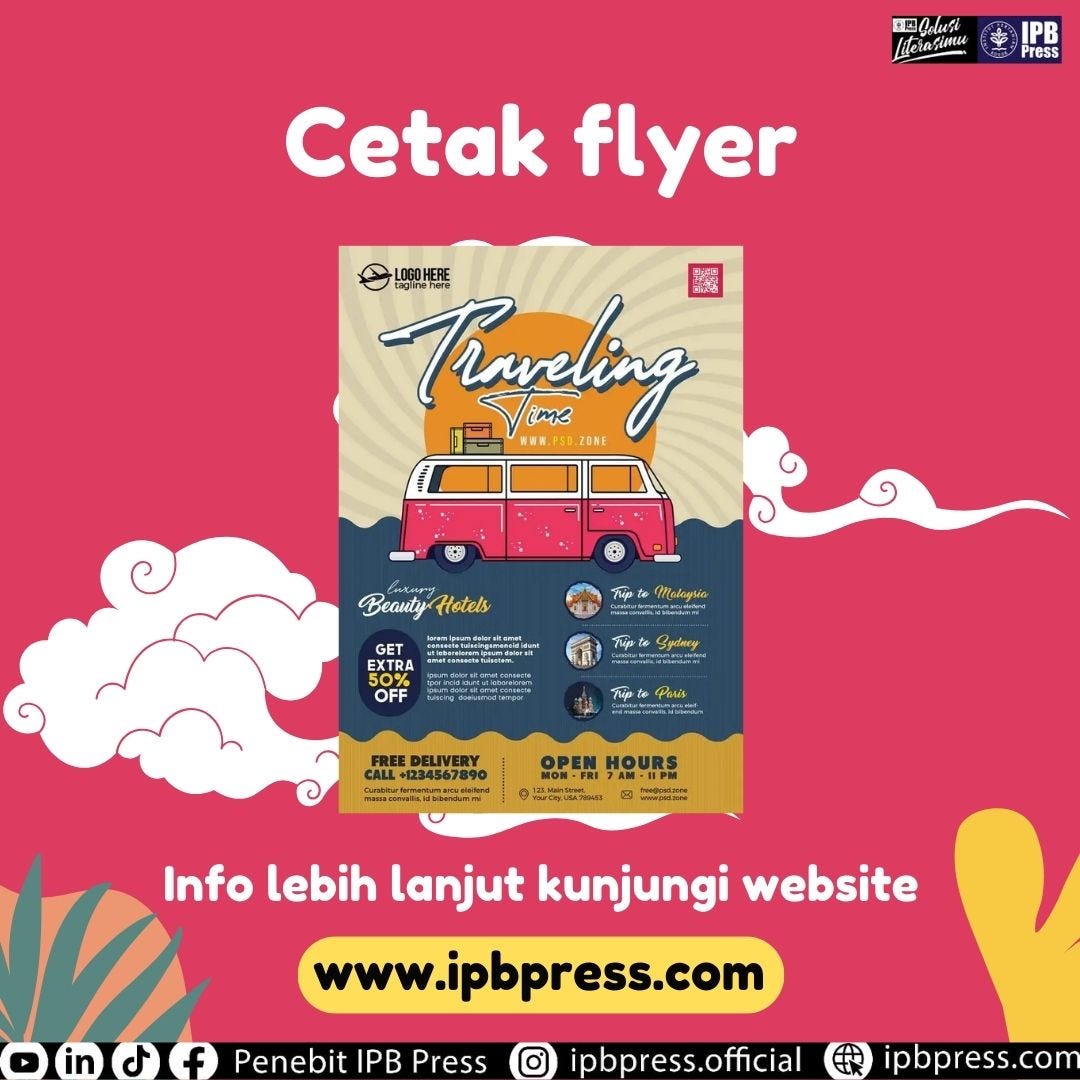 DAPATKAN, Percetakan flyer terdekat di Jakarta, WA: 0878–7354–7779 ...