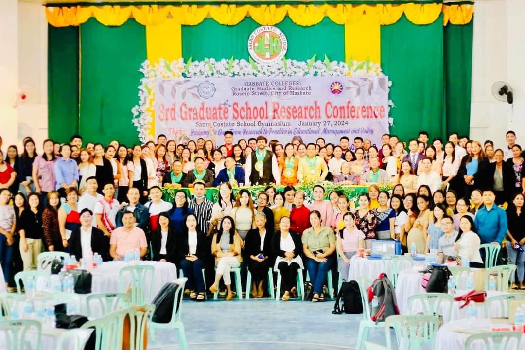 *Masbate College's 3rd Graduate School Research Conference Leaves a ...