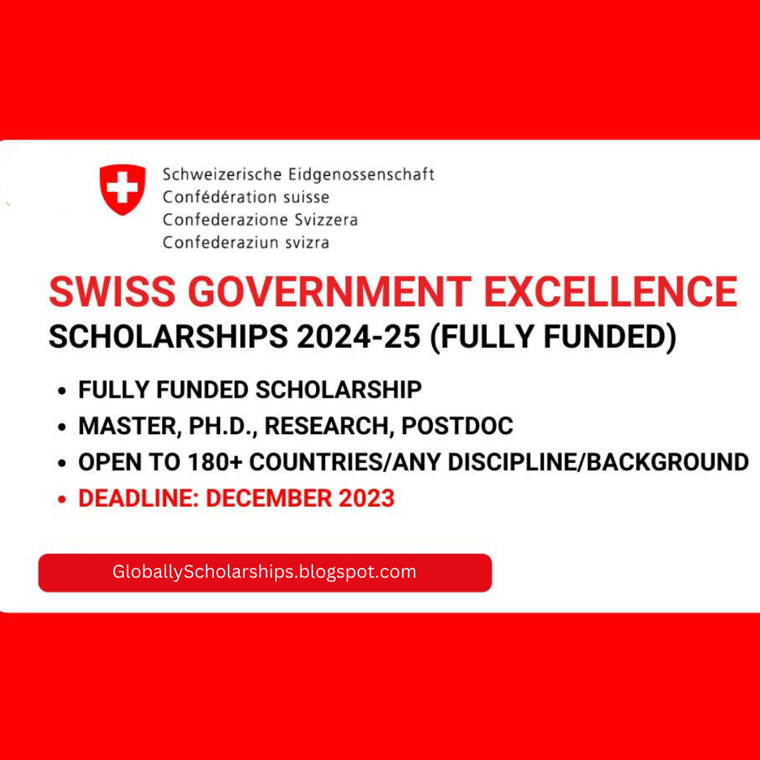 Swiss Government Excellence Scholarships 2024–25 in Switzerland (Fully Funded) | by Farhaniqbal ...