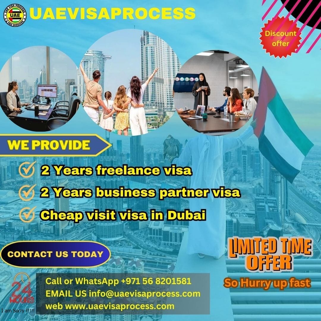2 YEARS BUSINESS PARTNER VISA UAE +971568201581 | by shopping easy ...