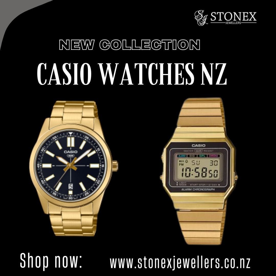 Buy the best Casio watches in NZ from Stonex Jewellers - Stonex ...