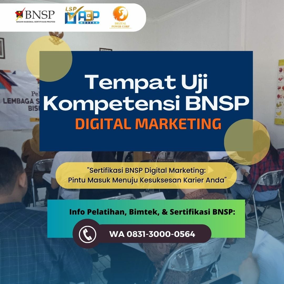 PREMIUM, WA 0831–3000–0564, Sertifikasi Digital Marketing BNSP Untuk Ibu-Ibu Kepulauan Yapen ...