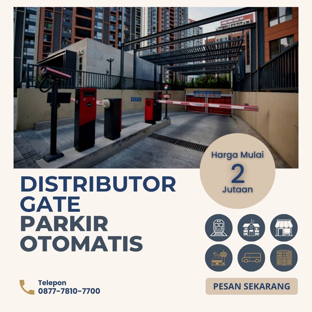 Distributor Gate Parkir untuk Perumahan di Tangerang Kota | by Mabruka ...