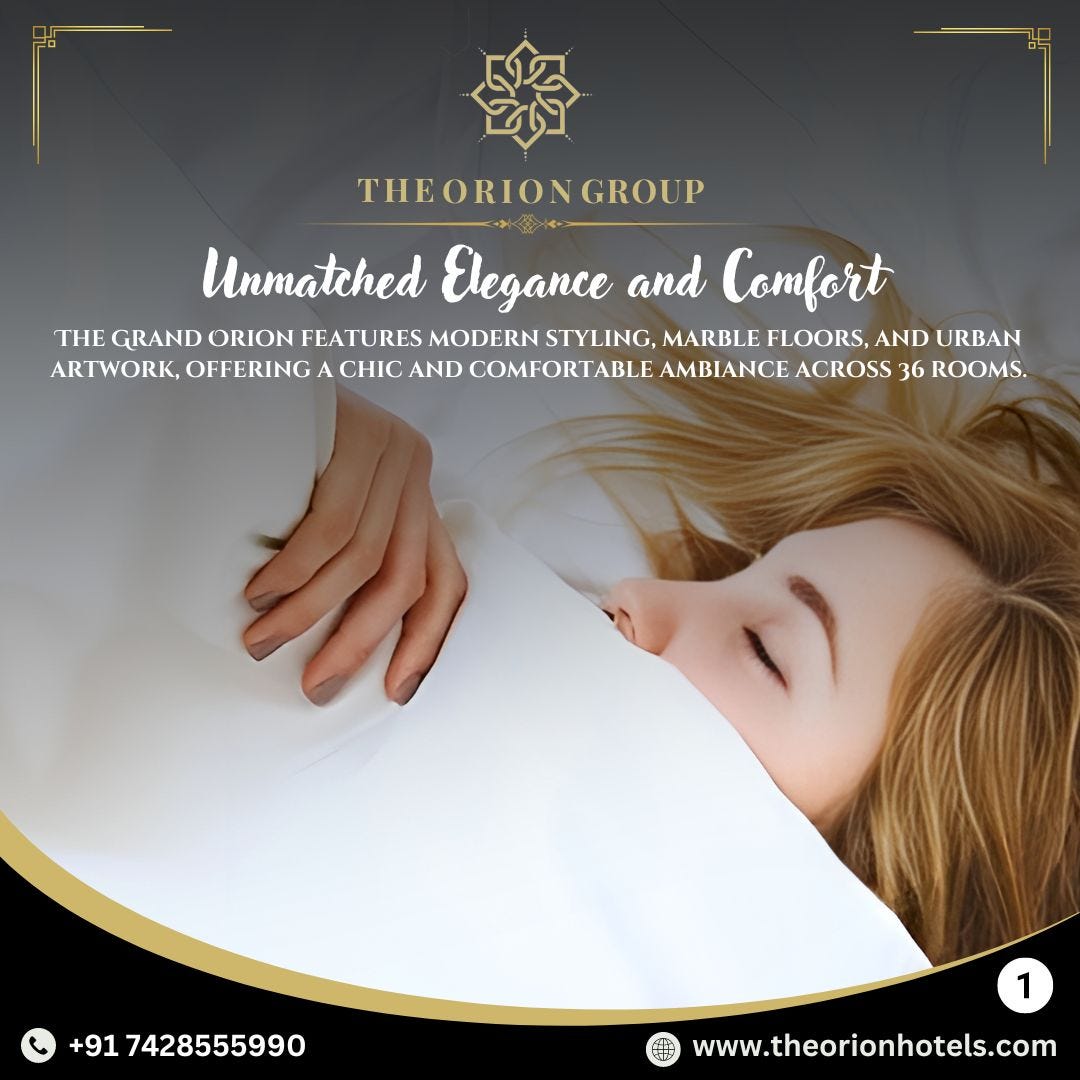 Discover the Premier Boutique Hotel in South Delhi: The Grand Orion ...