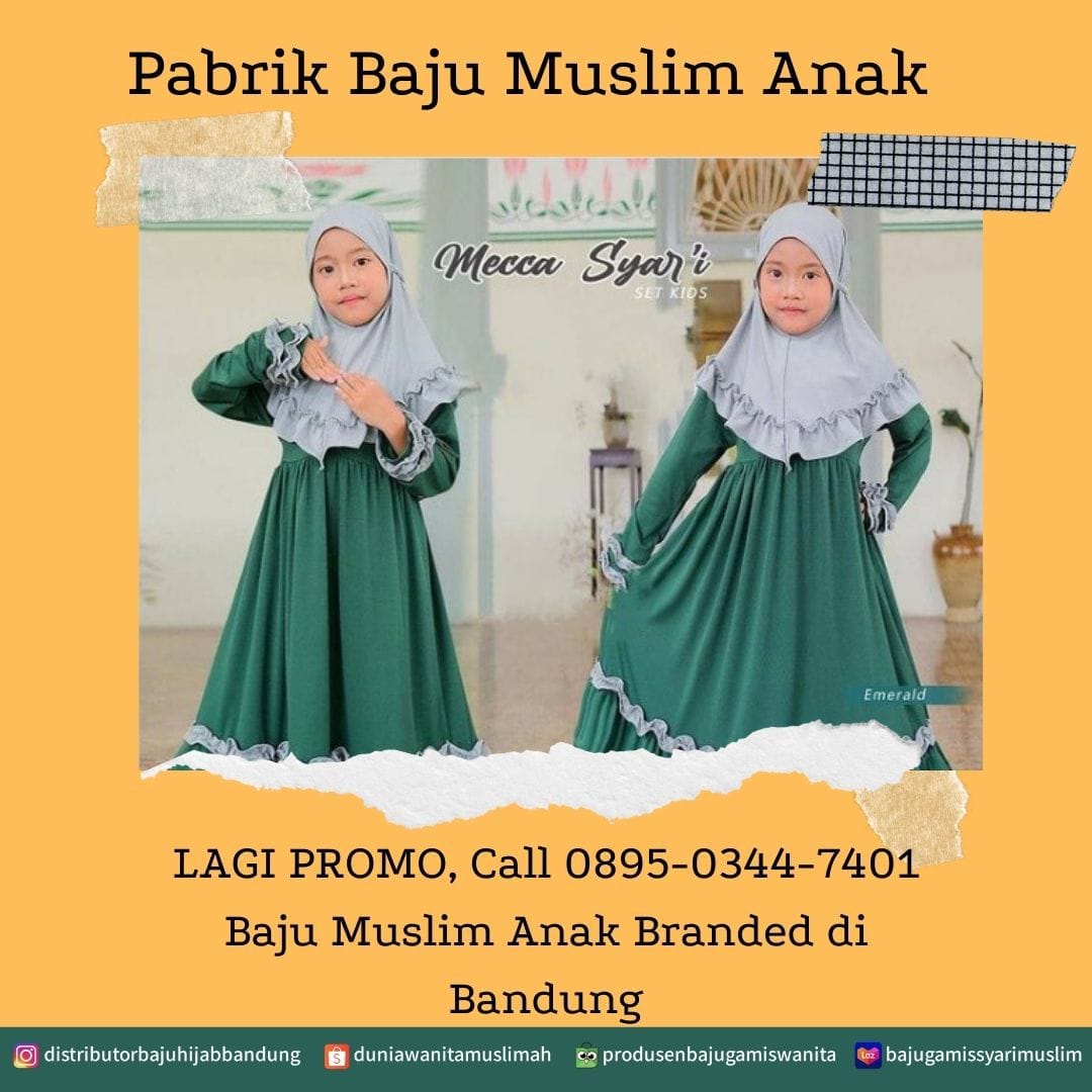 TERMURAH, Call 0895-0344-7401 Model Tunik Muslim Anak | by ...