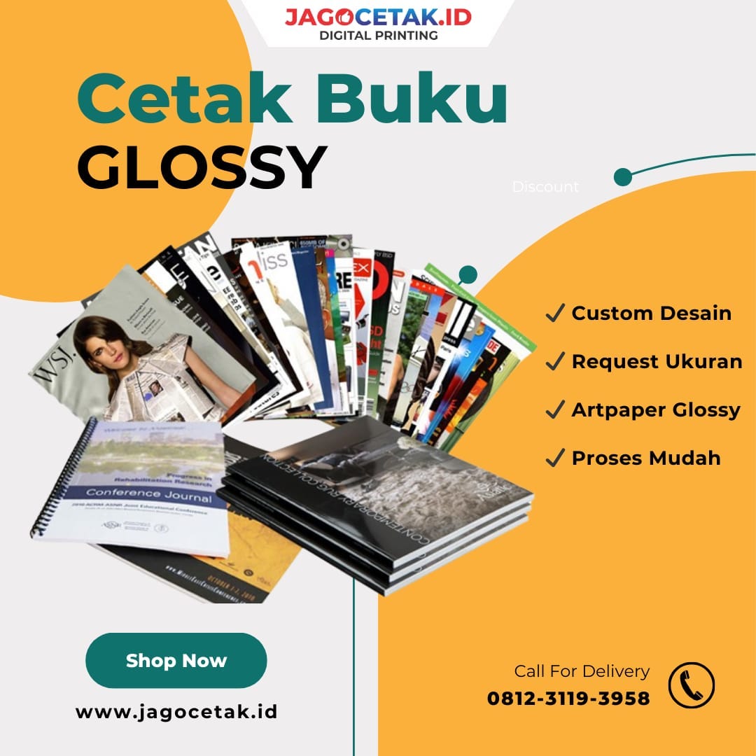 Termurah, Cetak Buku Glossy Custom Sidoarjo | by digital printing | Apr ...