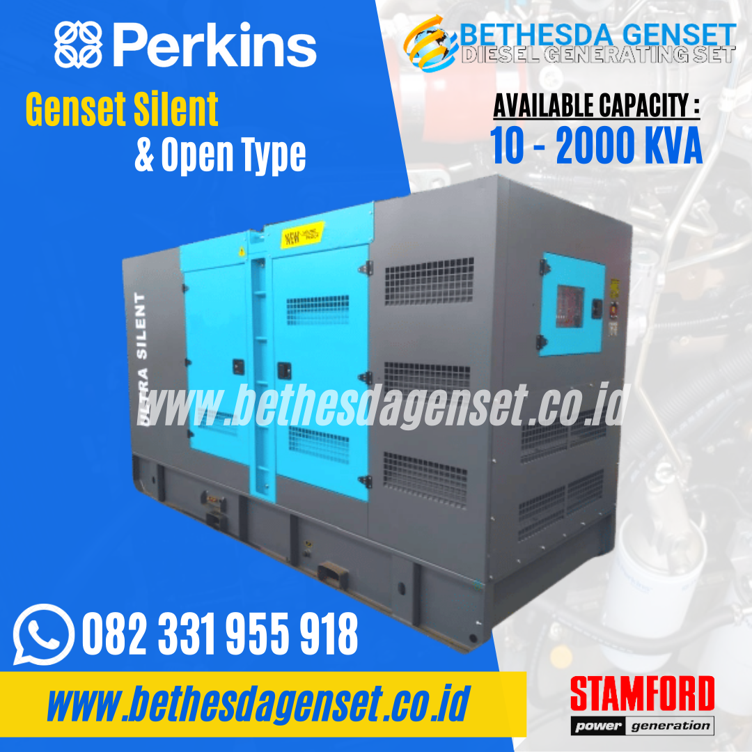 Genset Perkins 500 Kva Silent. Jual genset Perkins 500 kVA silent geno ...