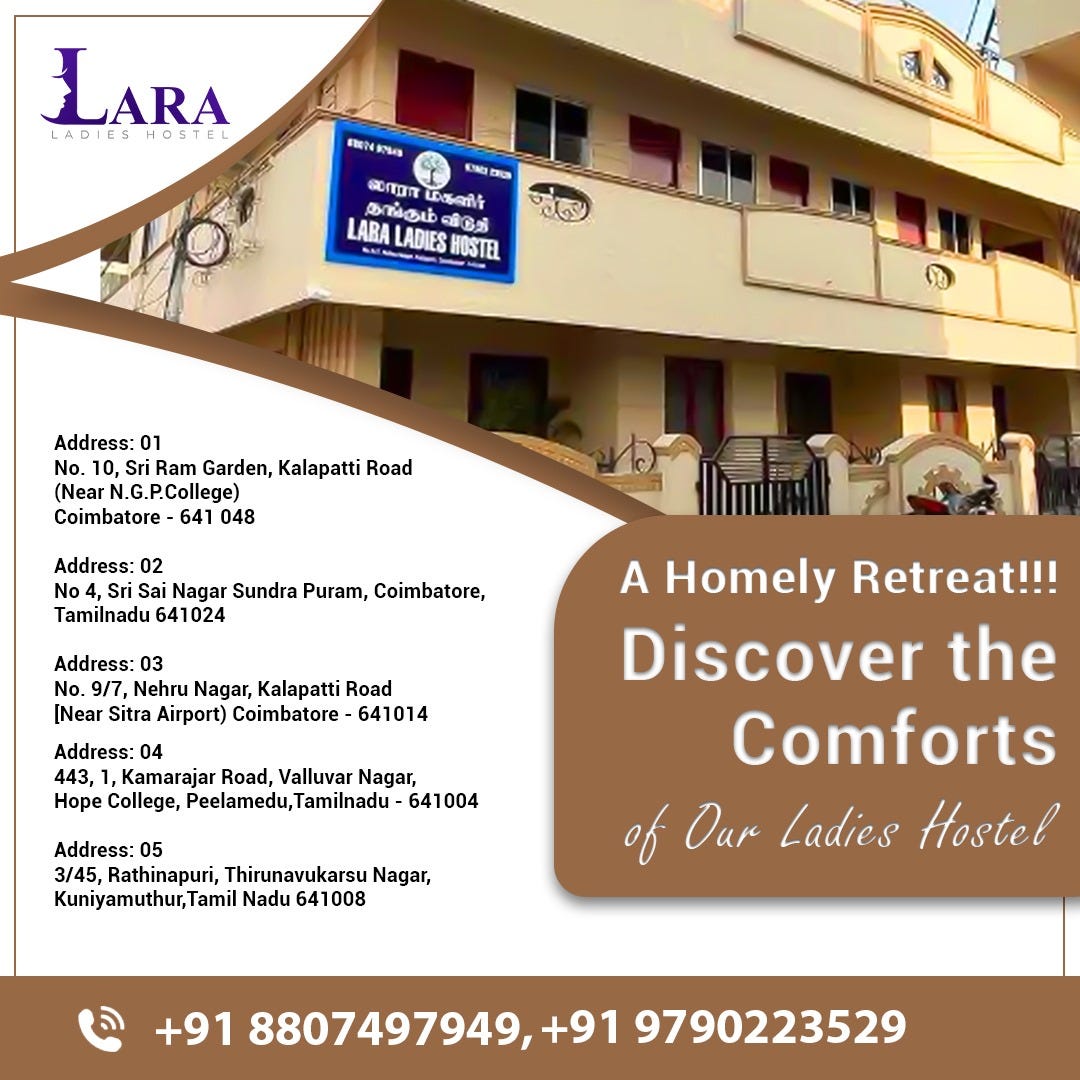Make your home like home: Customize your accommodation at Ladies Hostel ...
