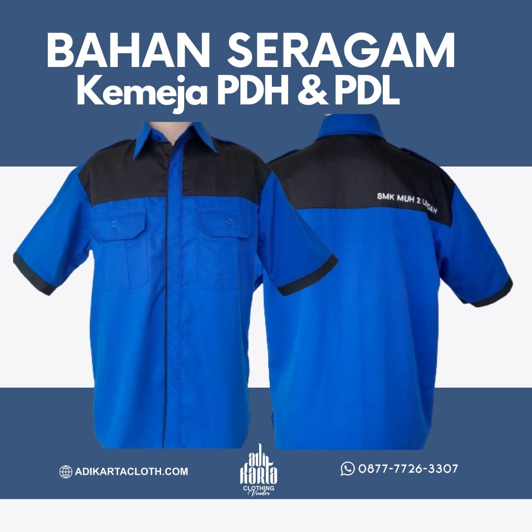 BAHAN UNTUK MEMBUAT SERAGAM KEMEJA PDH PDL | by Adikarta Cloth | Dec ...