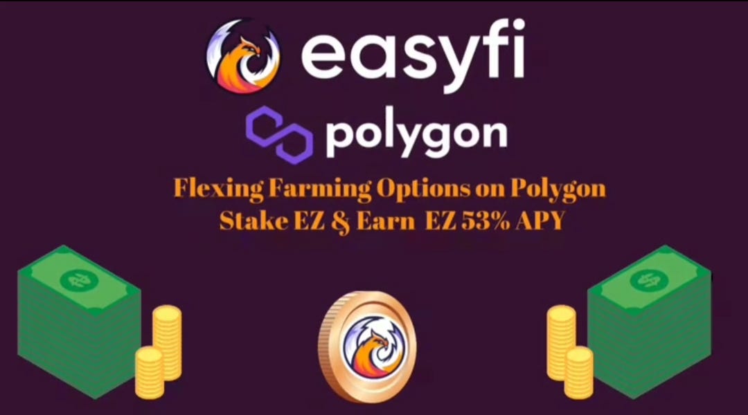 EasyFi Network Mega Staking on Polygon. - RAHUL KUMAR CHOURASIA - Medium