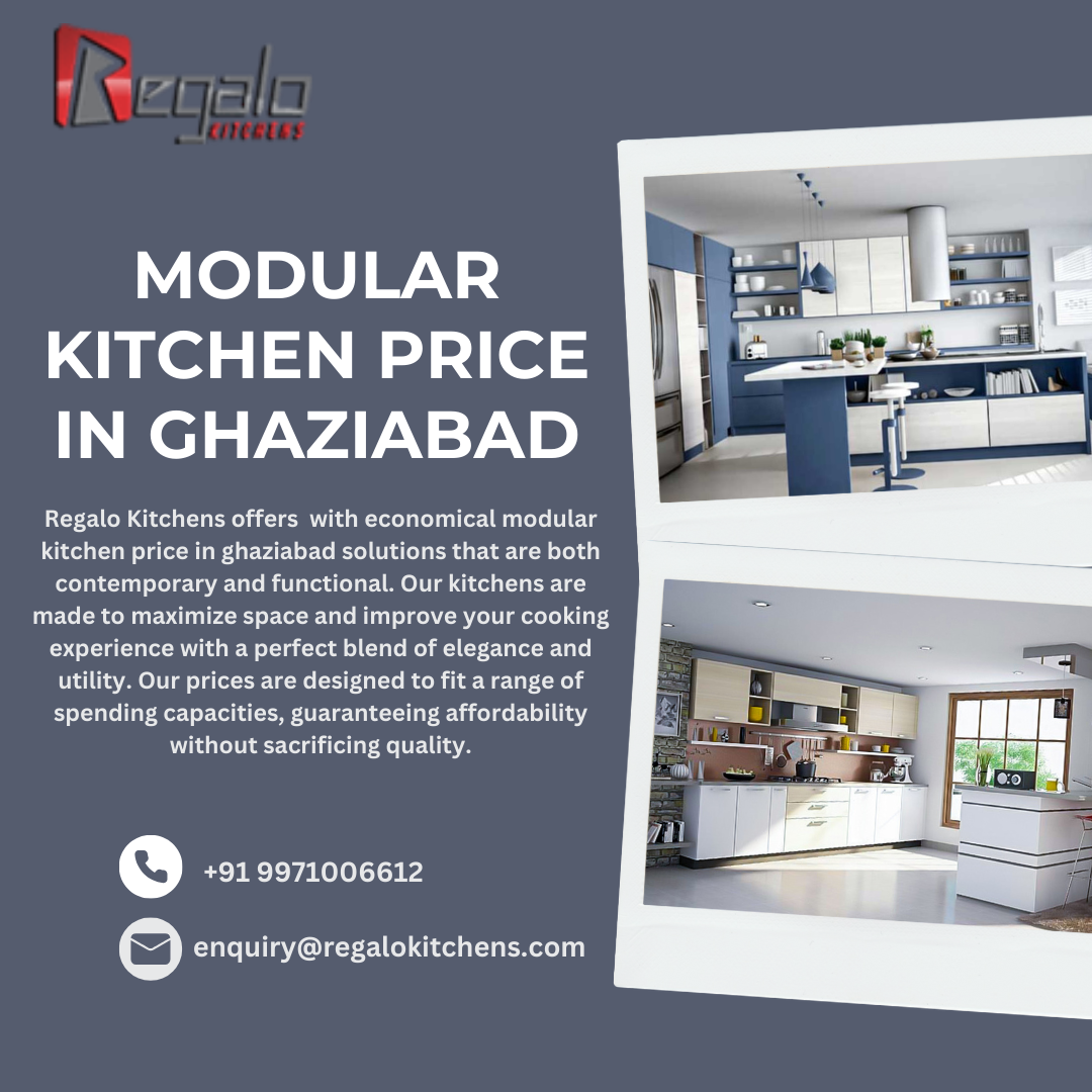 Modular Kitchen Price in Ghaziabad - Kitchen Design - Medium