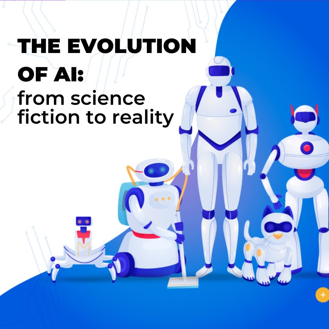 The Evolution Of AI: From Science Fiction To Reality | by NEVER - AI ...