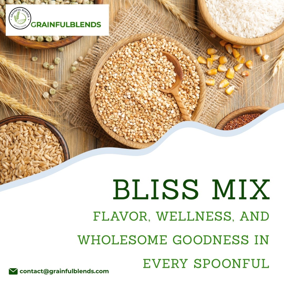 Bliss Mix: A Superfood Symphony in One Bowl - Grainful Blends - Medium