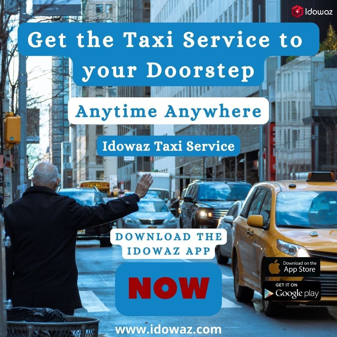 Navigating Your Way: Idowaz, Your Top Taxi Service Near You | by idowaz ...