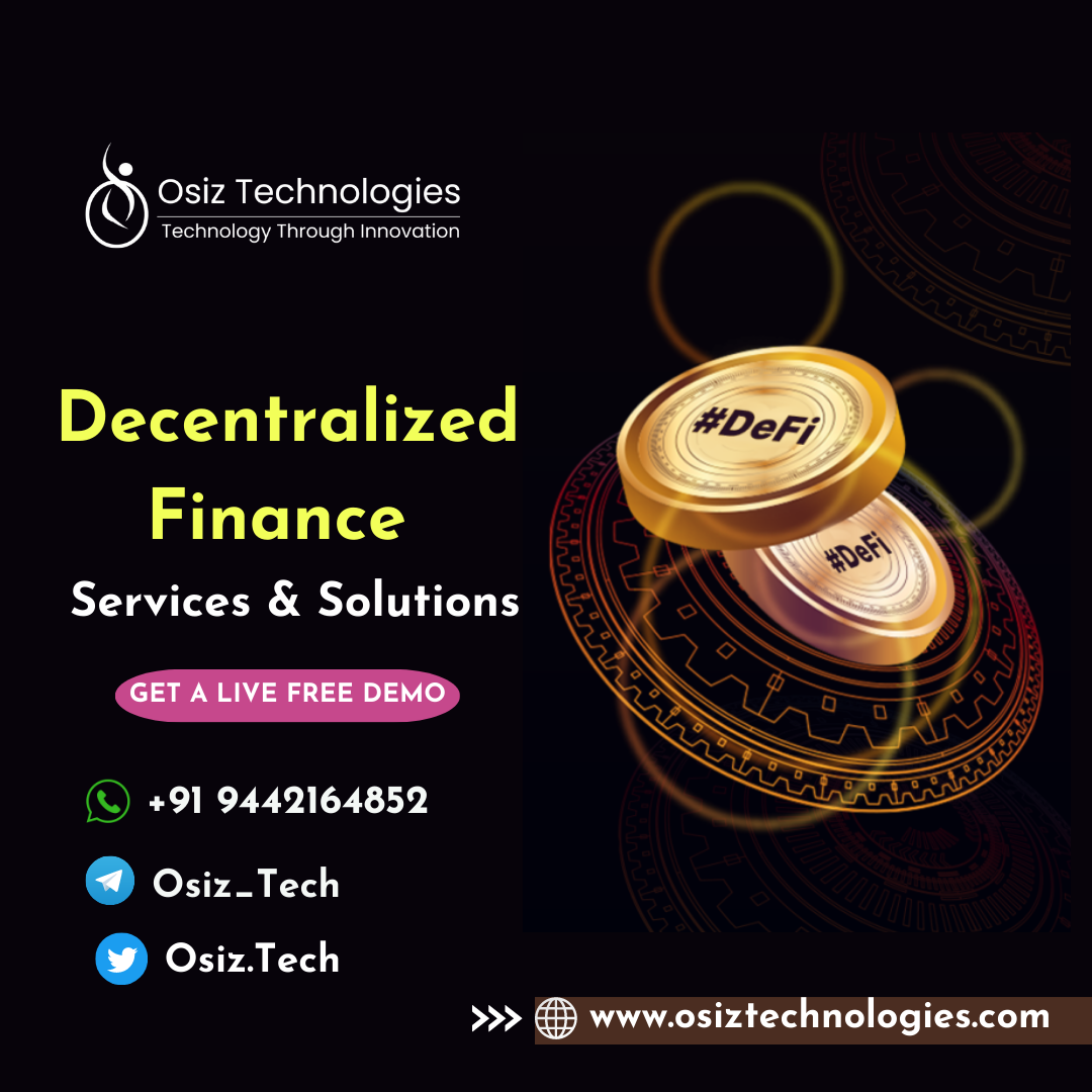 Decentralised Finance (DeFi) Development — All You Need To Know About ...
