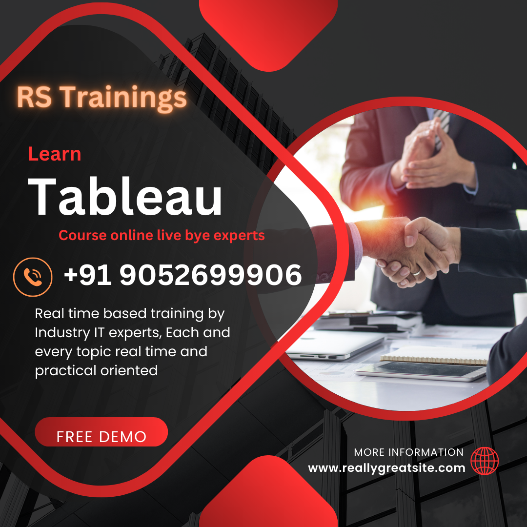 Tableau Training in Hyderabad. Master Tableau with RS Trainings… | by ...