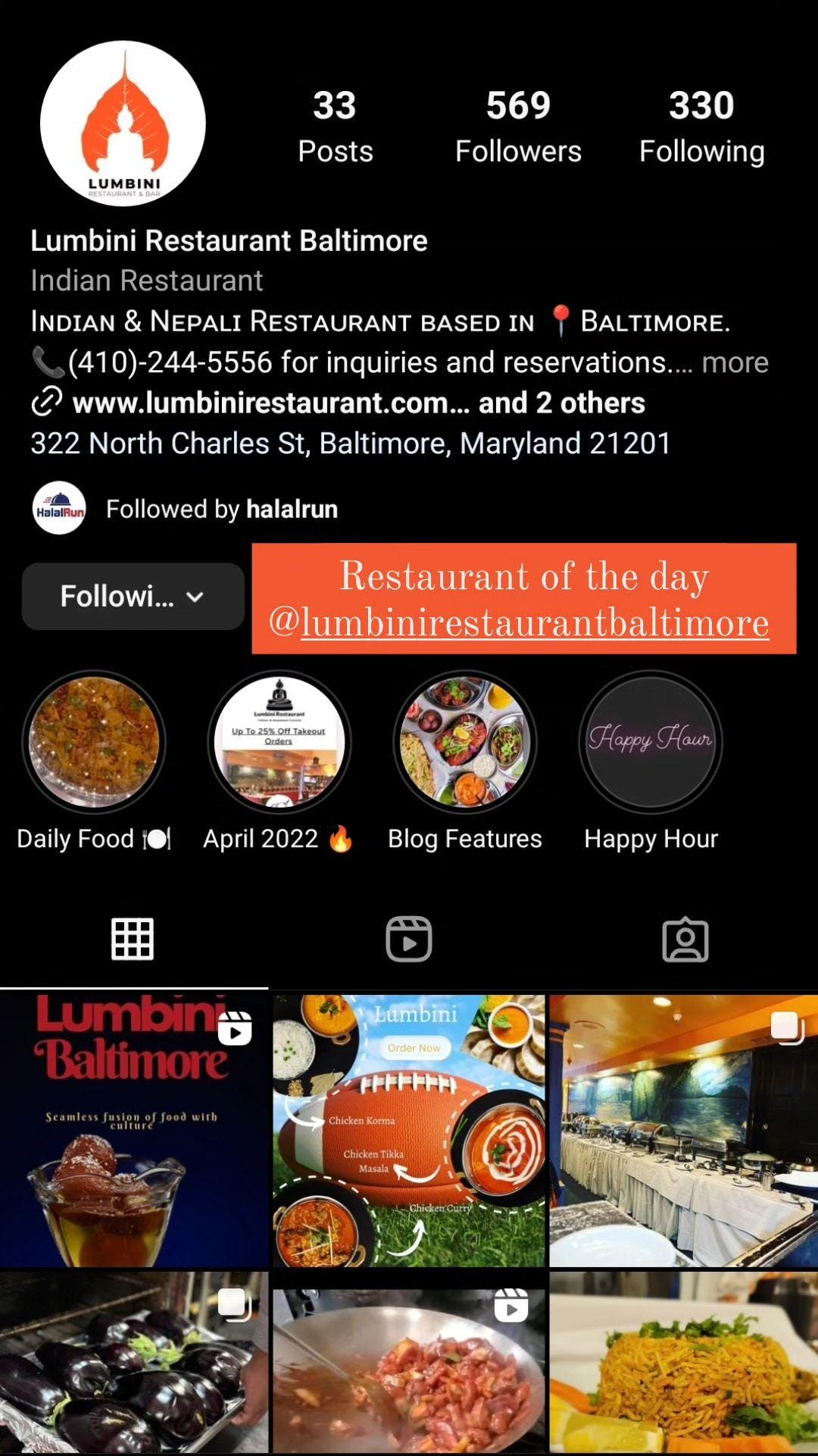 Lumbini Restaurant, Baltimore: Restaurant of the Day - Zeeshan Zaidi - Medium