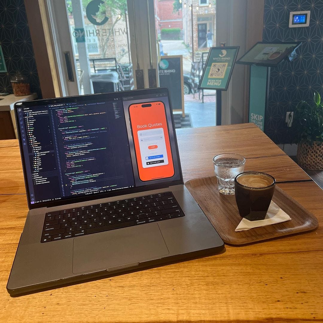 Coffee And Code — Flutter Slideable Package And Performing Random Doc Fetches In Firestore — ☕💻