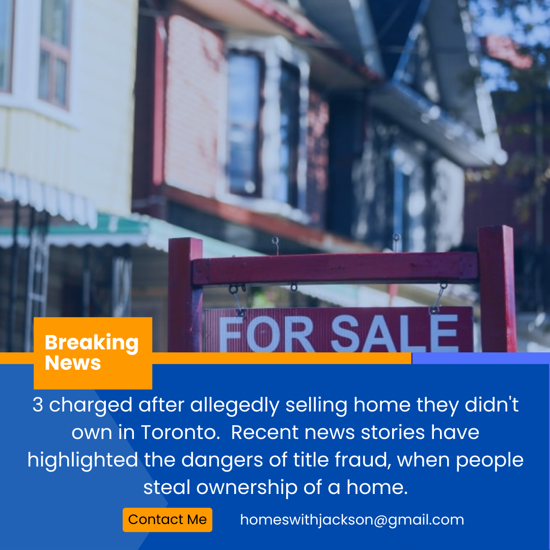 How to protect yourself from real-estate title fraud | by Jackson Chan ...